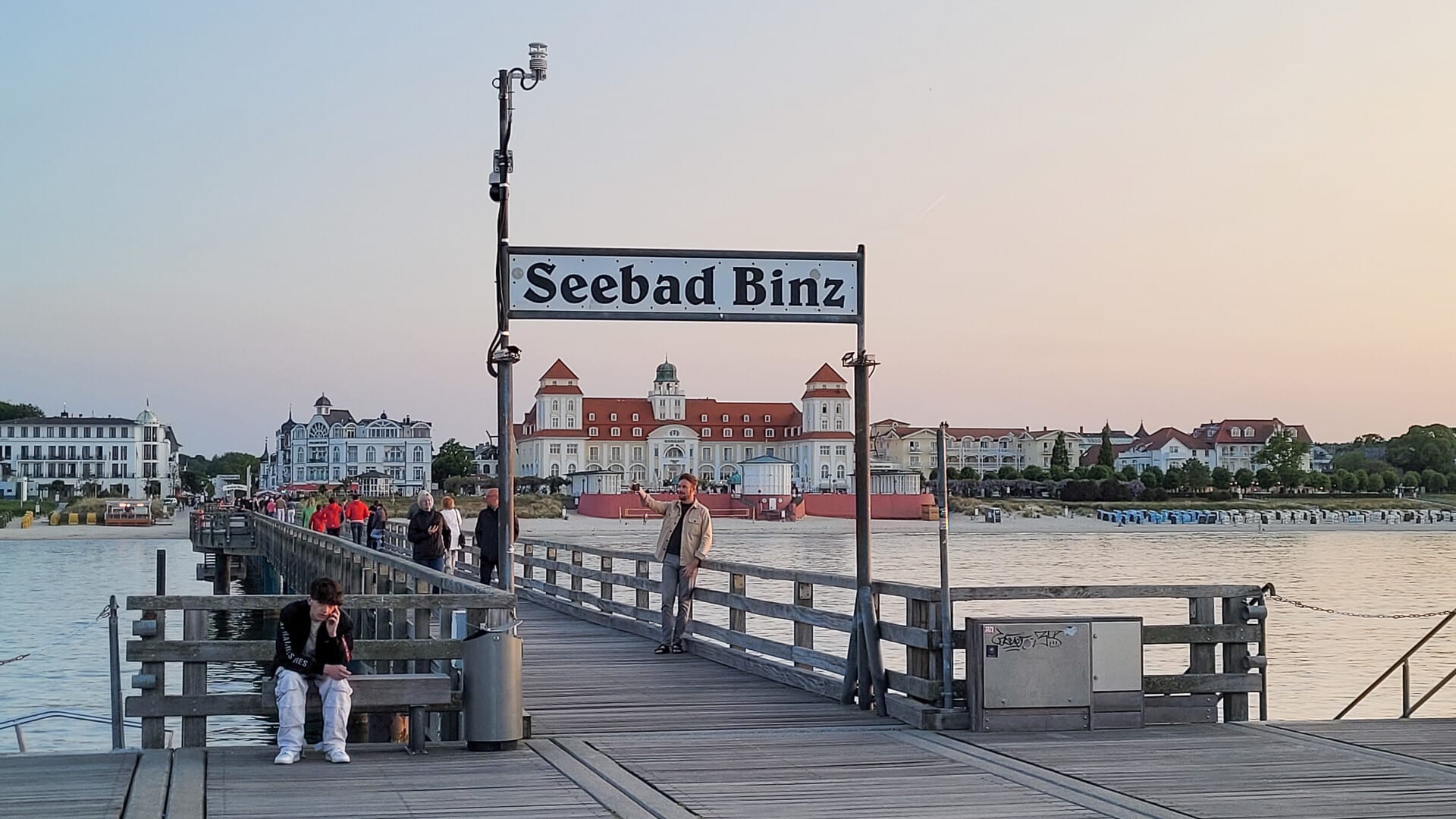 Abenddämmerung im Seebad Binz - Heilreisen